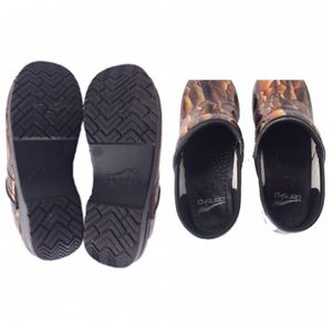 Dansko | Shoes | Dansko Animal Print Patent Leather Clogs | Poshmark